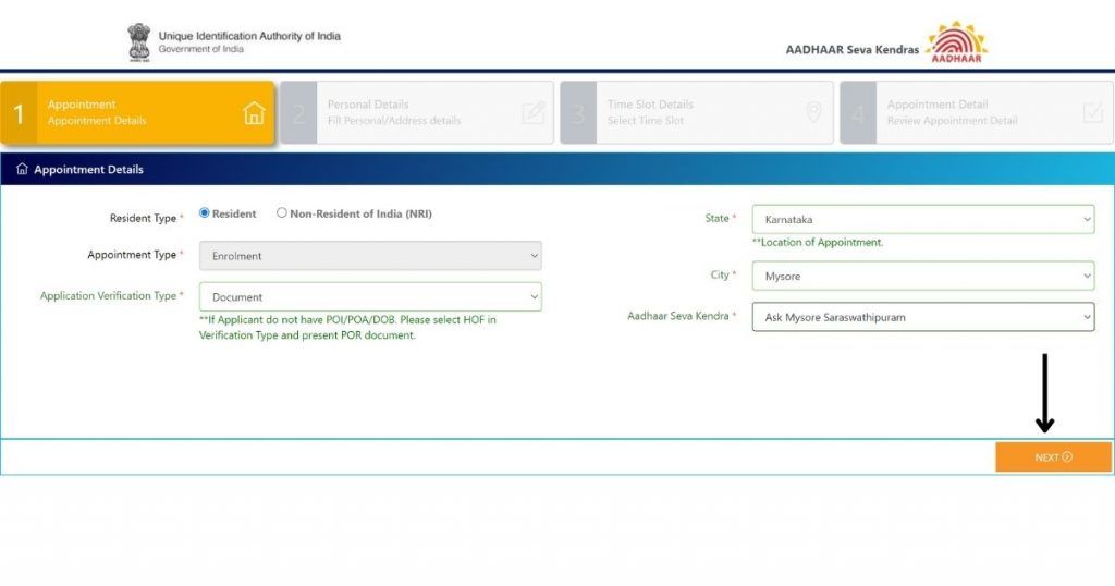 New Aadhaar Card Registration How To Apply For Aadhaar Card Online