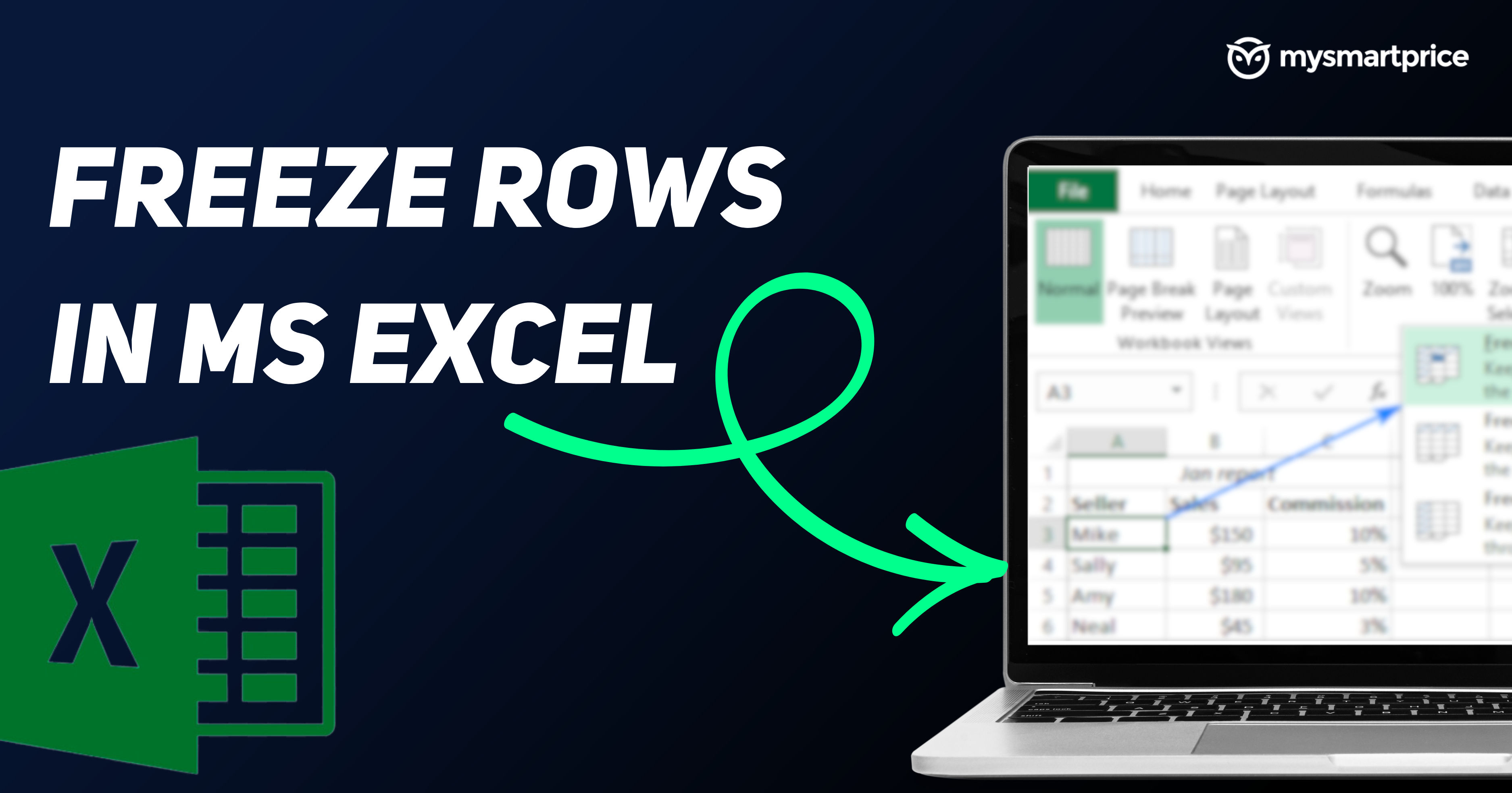 How To Freeze Rows In Excel A Step by Step Guide For Easy Data