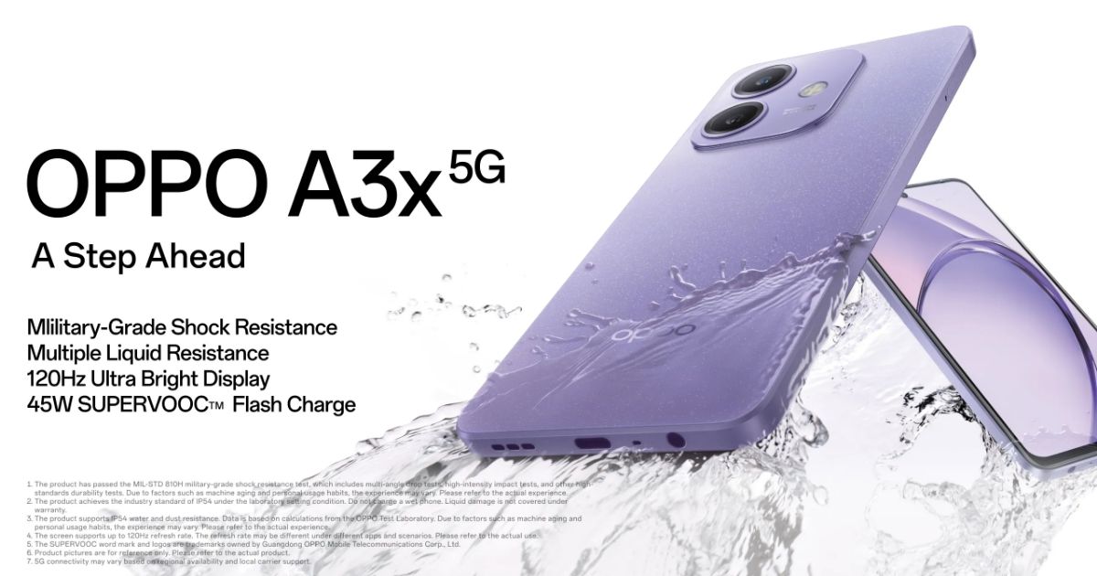 Oppo A3x Launched In India Check Price Specifications Mysmartprice