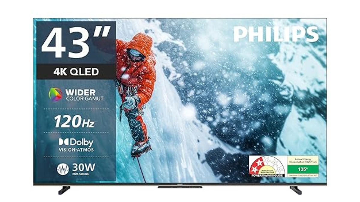 43 से 55 इंच तक के QLED 4K TV पर भारी छूट, कीमत सिर्फ 16,999 रुपये से शुरू