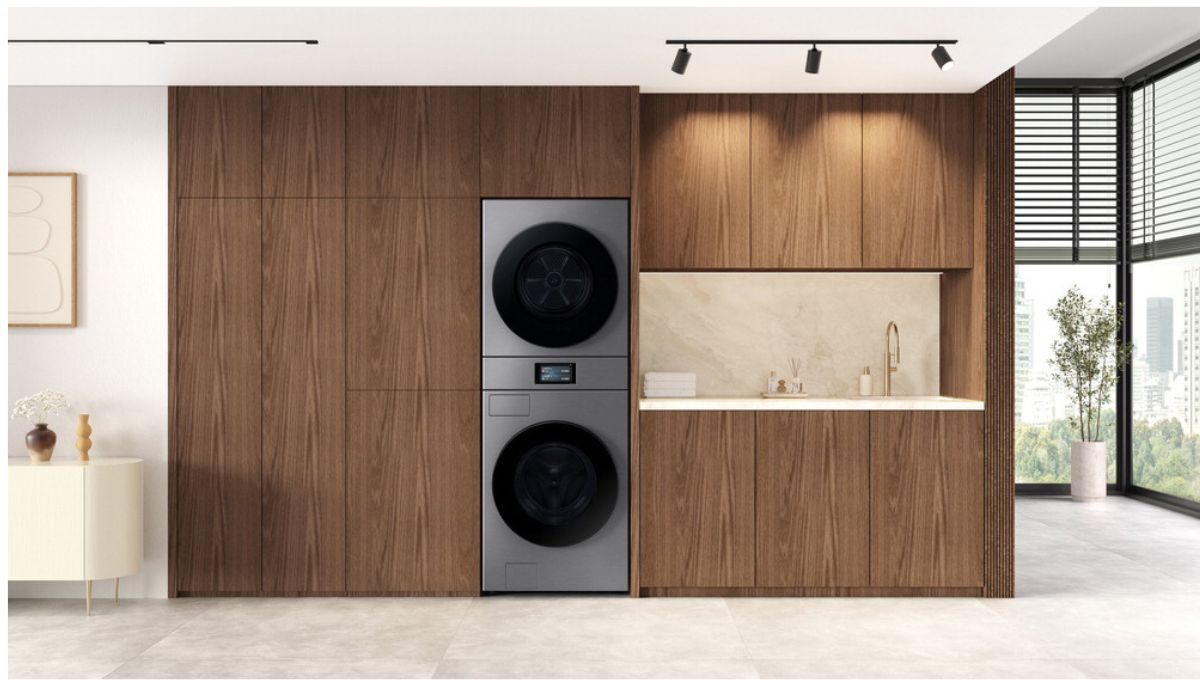 Samsung Unveils 2025 “Bespoke AI One Body” Top-Down Washer-Dryer Combo ...