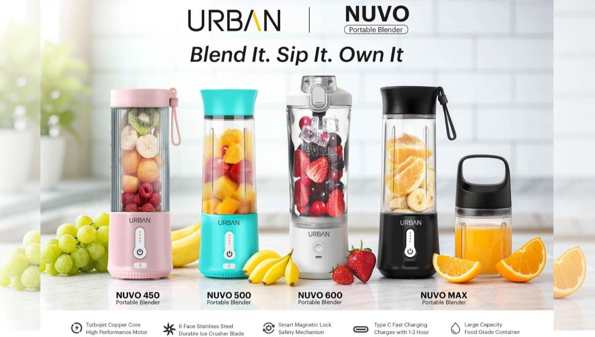 Urban Makes First Foray into Portable Blenders with the Nuvo Series - Gear