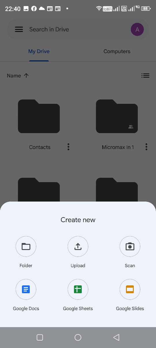 How To Create PDF File On Mobile Using Google Drive Google Docs Web 
