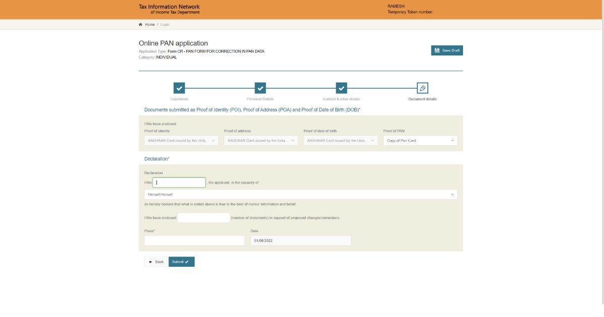 How To Apply For Duplicate Pan Card Reprint Pan Card Mysmartprice