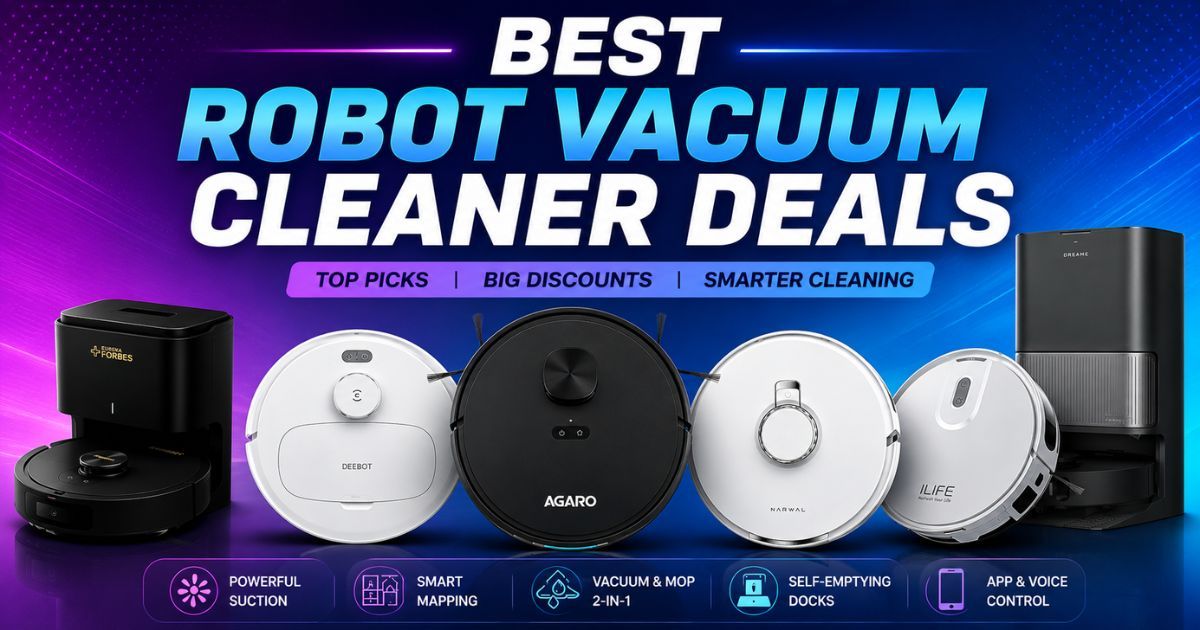 Best Robot Vacuum Cleaner Deals This Week: Price Drop on ECOVACS ...